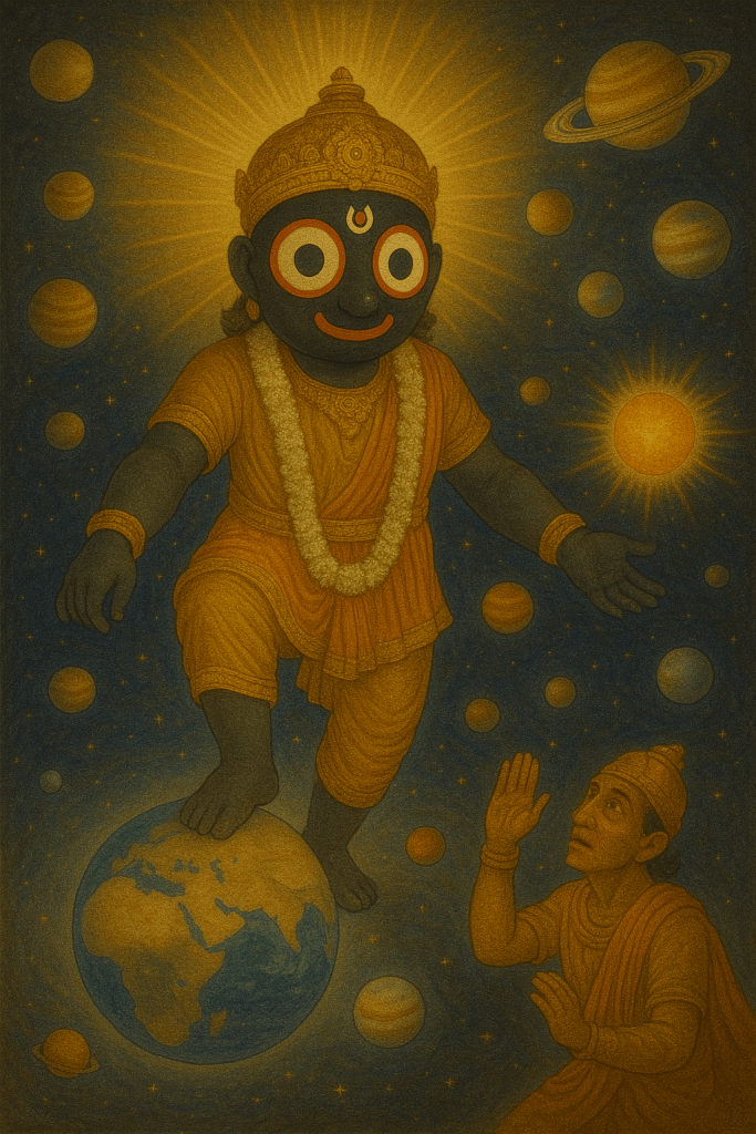 Why Lord jagannath's eyes are big? - LAWET